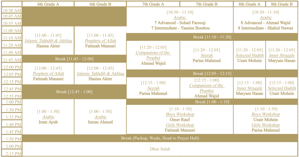 Rufqa – Taqwa Seminary