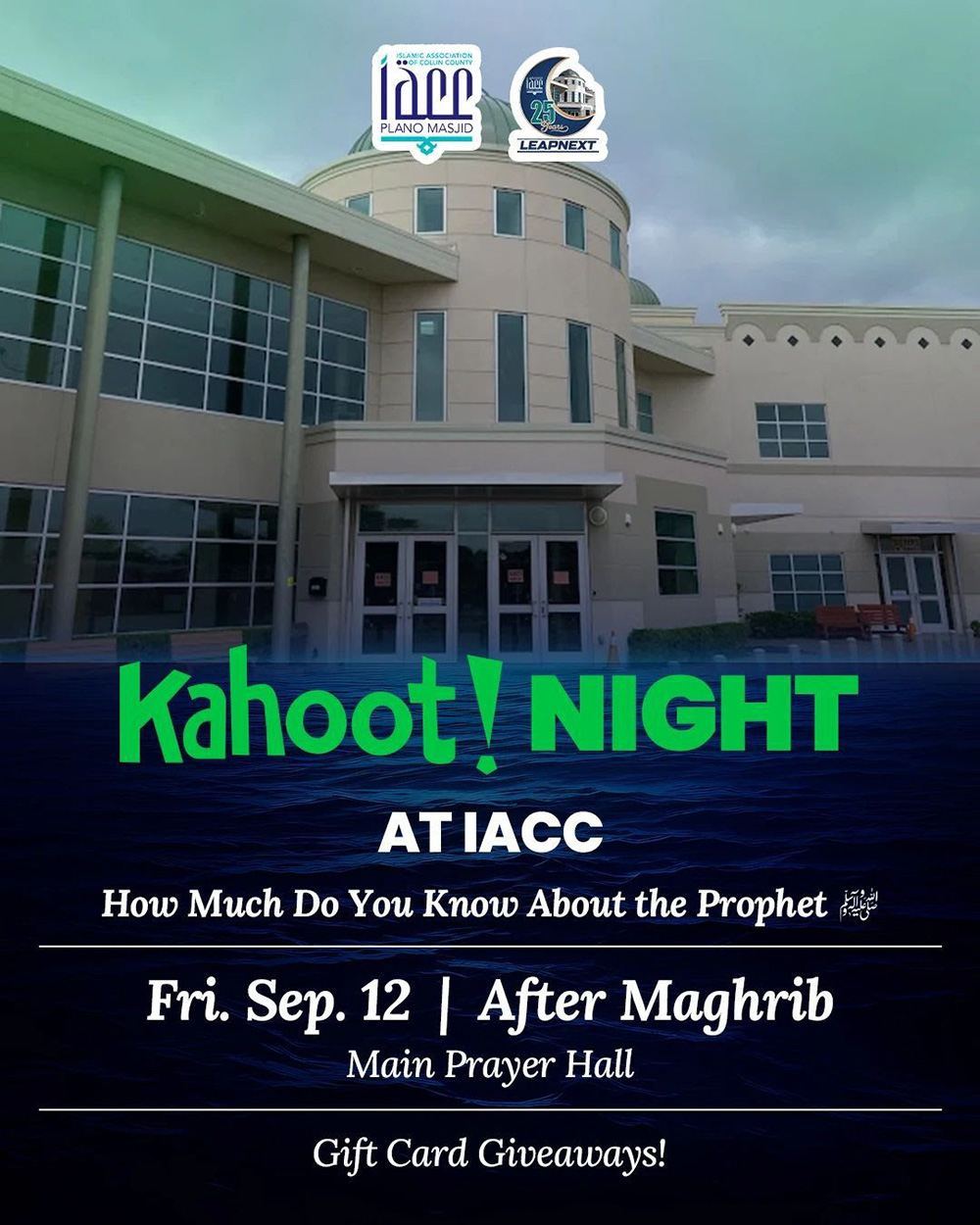 kahoot-night | Plano Masjid